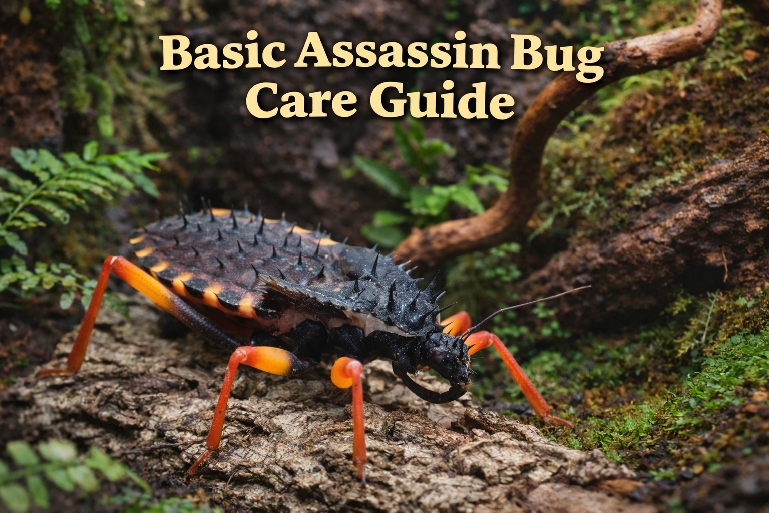 Basic Assassin Bug Care Guide – Heart Leaf Tropicals